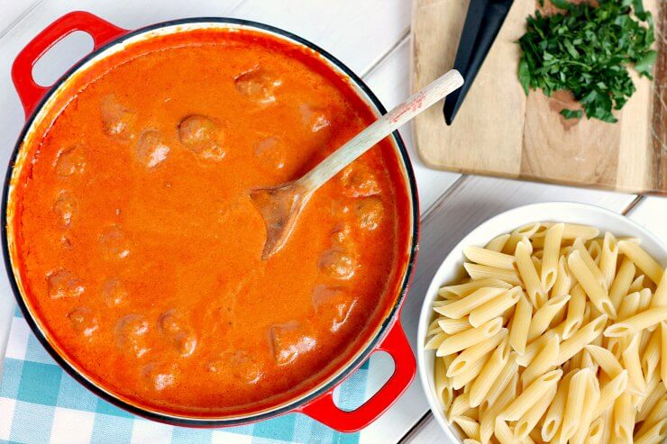 Saucy Sausage Pasta - A Cornish Food Blog | Jam and Clotted Cream