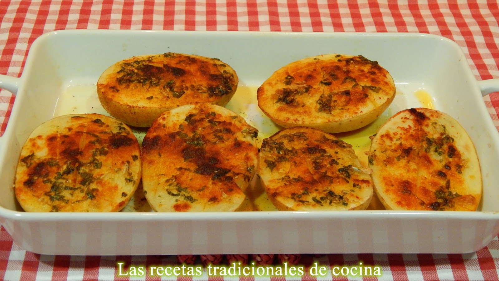Patatas al horno receta fácil
