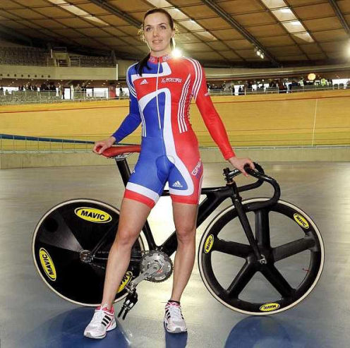 Sunny Days: Victoria Pendleton “Topless” curves with Zara Dampney for GQ