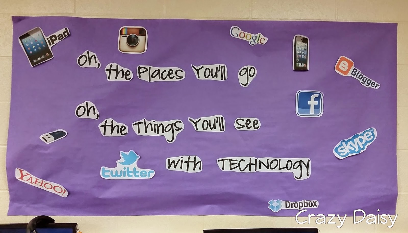 1 Crazy Daisy and 3 Pokey Joes: Elementary school computer lab