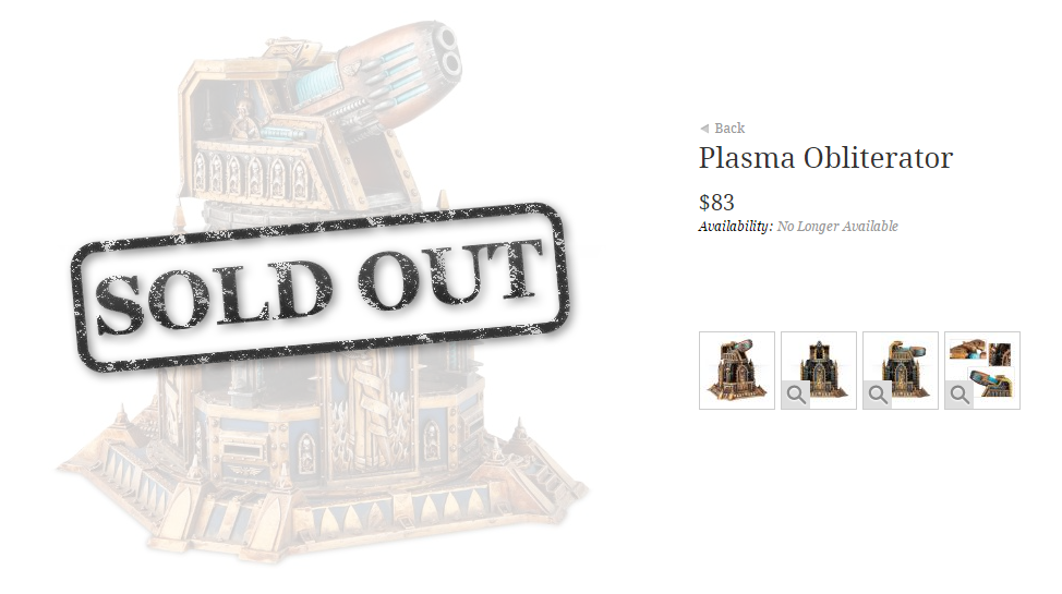 Plasma Obliterator- Sold Out Again in the US - Faeit 212