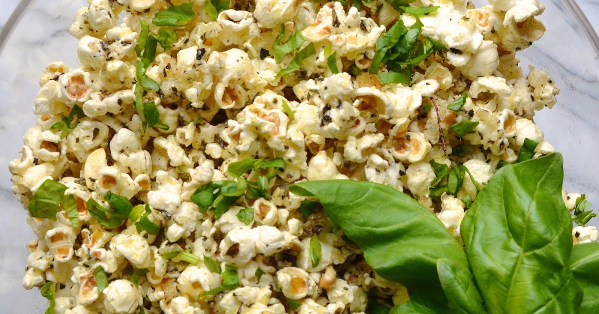 Garlic Knot Popcorn (Garlic Parmesan & Herb Popcorn) - Always Order Dessert