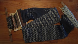Japanese Textile Workshops 日本のテキスタイル ワークショップ: Back Strap Loom Kasuri