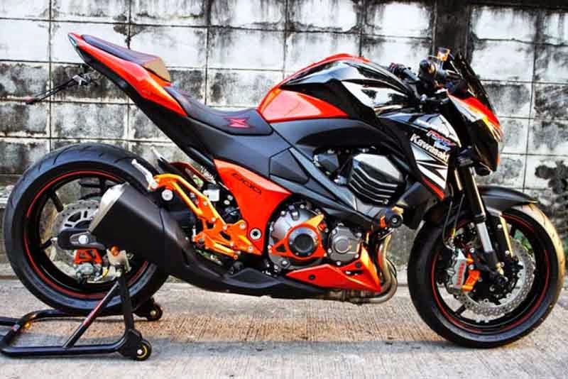 Galeri Foto Modifikasi Kawasaki Z800 Terbaru | Modif Motor Mobil