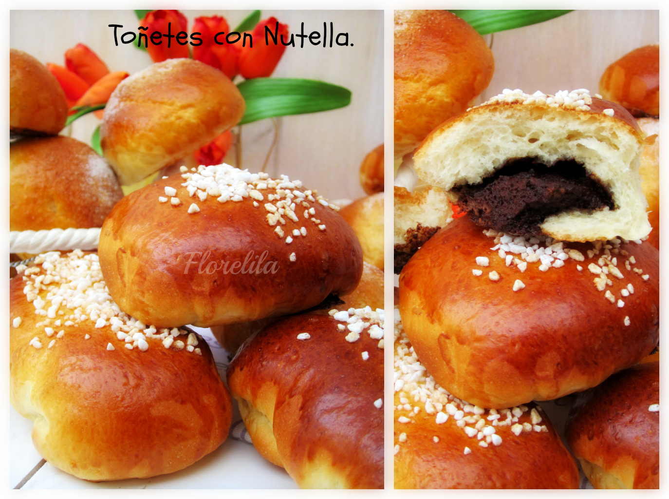 Florelila, recetas y aficiones....by Toñi Navarro: Toñetes/Bambas y ...