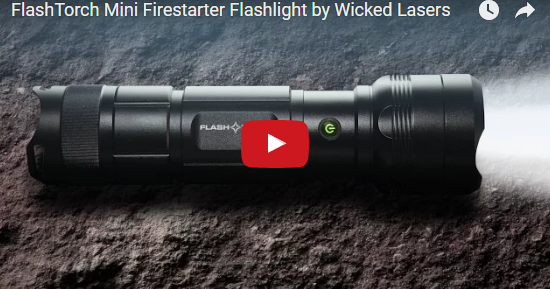 MFS VIRAL VIDS-2: FlashTorch Mini Firestarter Flashlight by Wicked ...