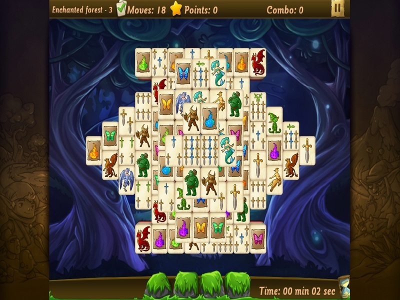 Elves vs. Goblin Mahjongg World