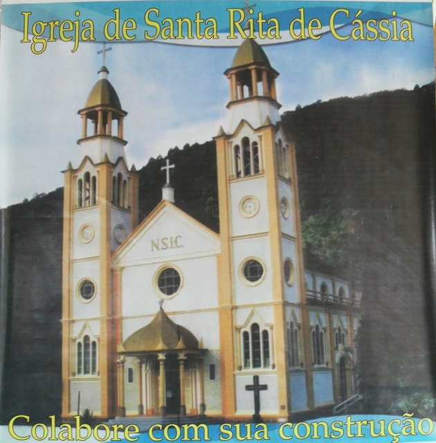 Santuário das Rosas de Santa Rita: Construção da Igreja de Santa Rita