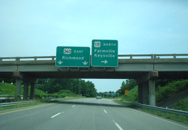 US 15 in Virginia - The James Madison Highway