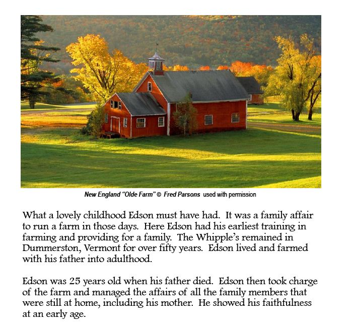 Edson Whipple Valiant Pioneer Who Settled the West