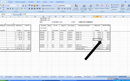 Plantillas contables en Excel: como agregar filas? ~ Sistema Contable ...