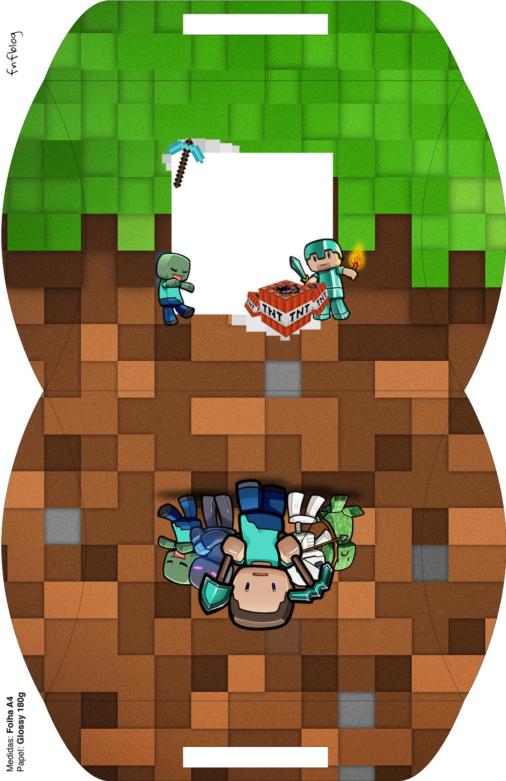 Minecraft: Cajas para Imprimir Gratis. - Oh My Fiesta! Friki