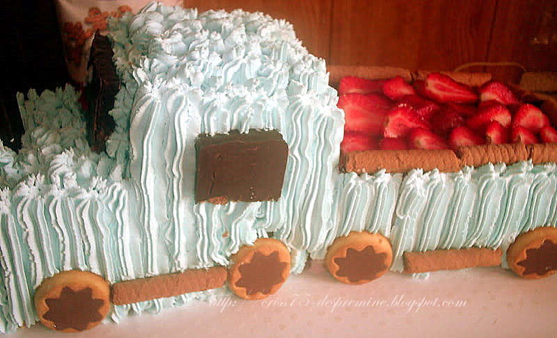 Arome si culori : Tort trenulet