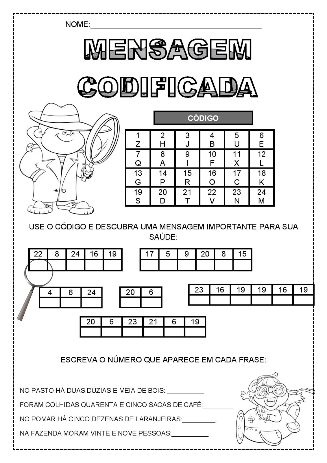 Mensagem codificada
