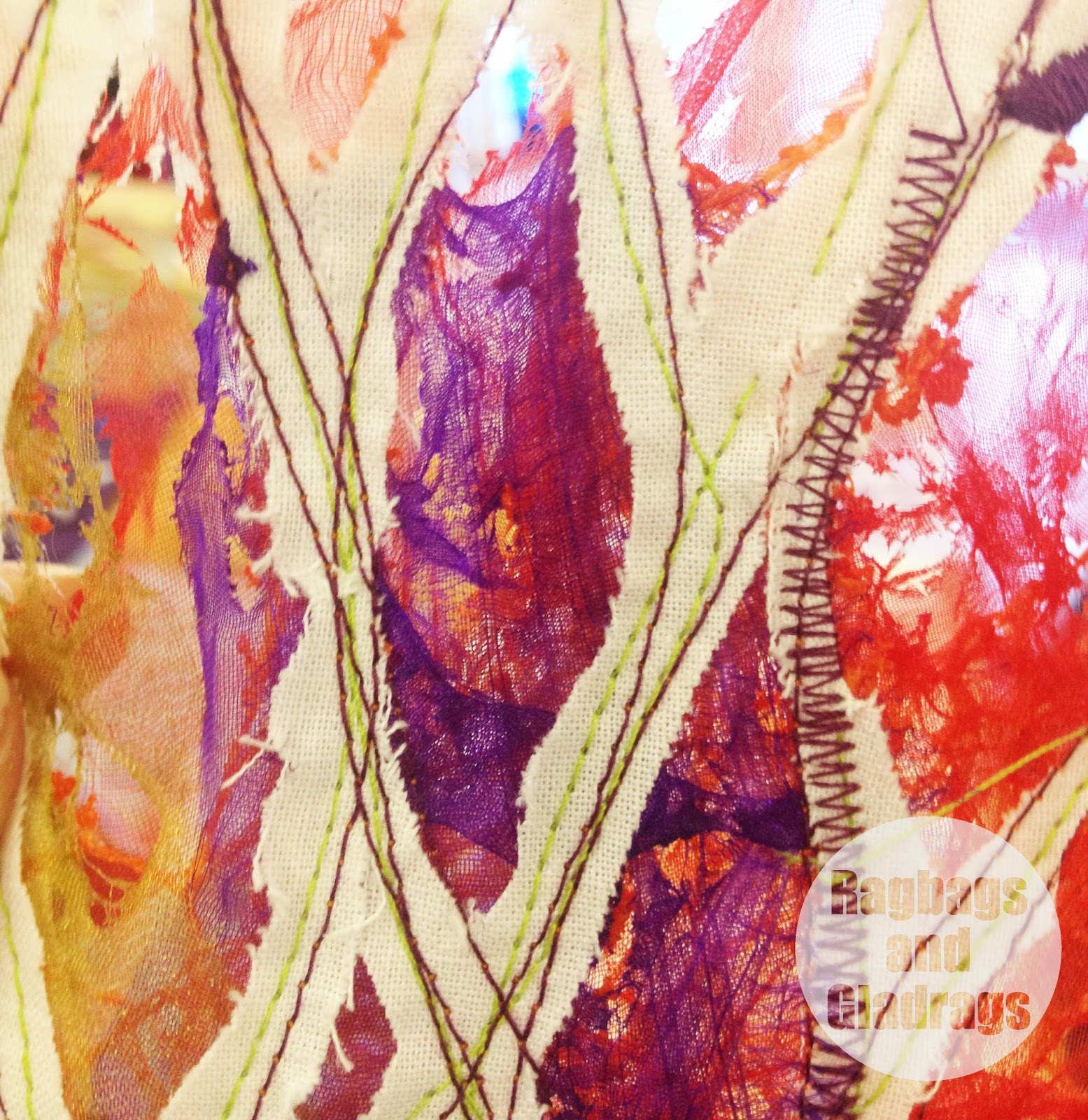 ragbags and gladrags - Made by the Sea: Fabric Manipulation - creative ...