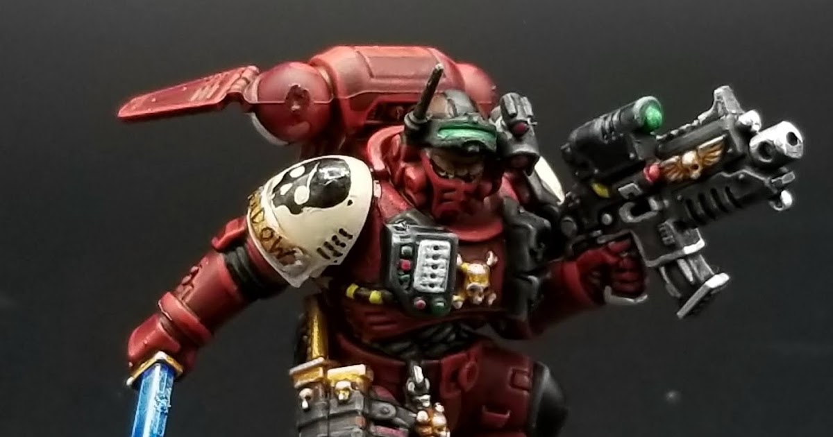 Tigurius's Omnis Arcanum Models: Blood Raven Primaris Lieutenant in ...
