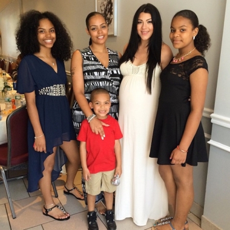 TF? Late Chinx wife attends baby shower of his pregnant side chick