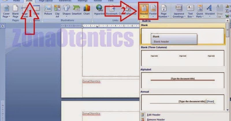 sub menu yang menarik di microsoft word