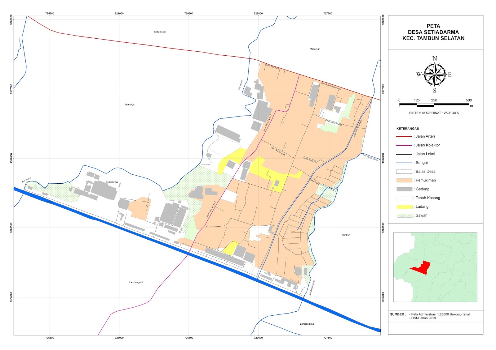 Jasa Pembuatan Peta Desa - Azimuthcreative