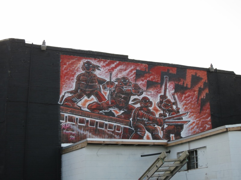 MELROSEandFAIRFAX: Teenage Mutant Ninja Turtle Graffiti