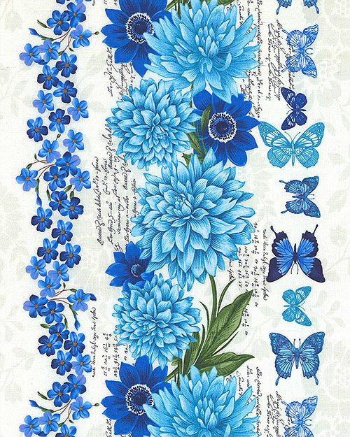 Imprimolandia: Estampados en azul