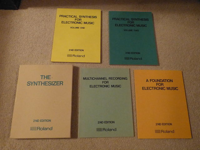 MATRIXSYNTH: 1979 Roland The Synthesizer Book Set 2nd Ed