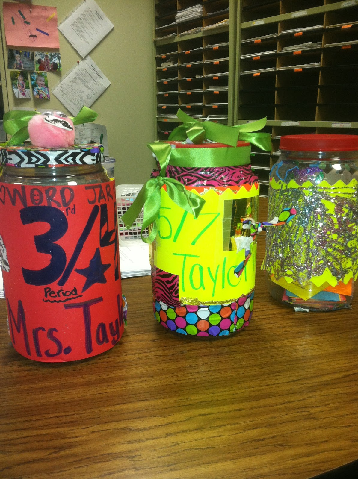 Learning With Joy: Points of Pride: Our Class Word Jars