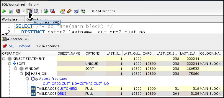 Ric Ramblings: Using SQL Developer to optimizer your queries in the ...
