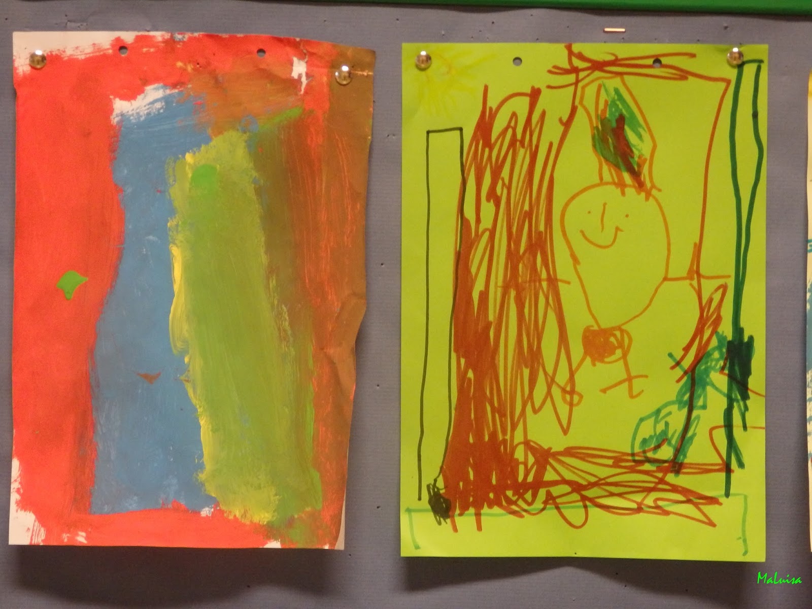 El tenderete de Luisa: El garabateo y la pintura: todo un arte