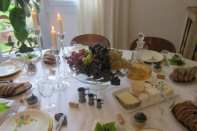 Création Baka Lila: Décoration Table Raisin