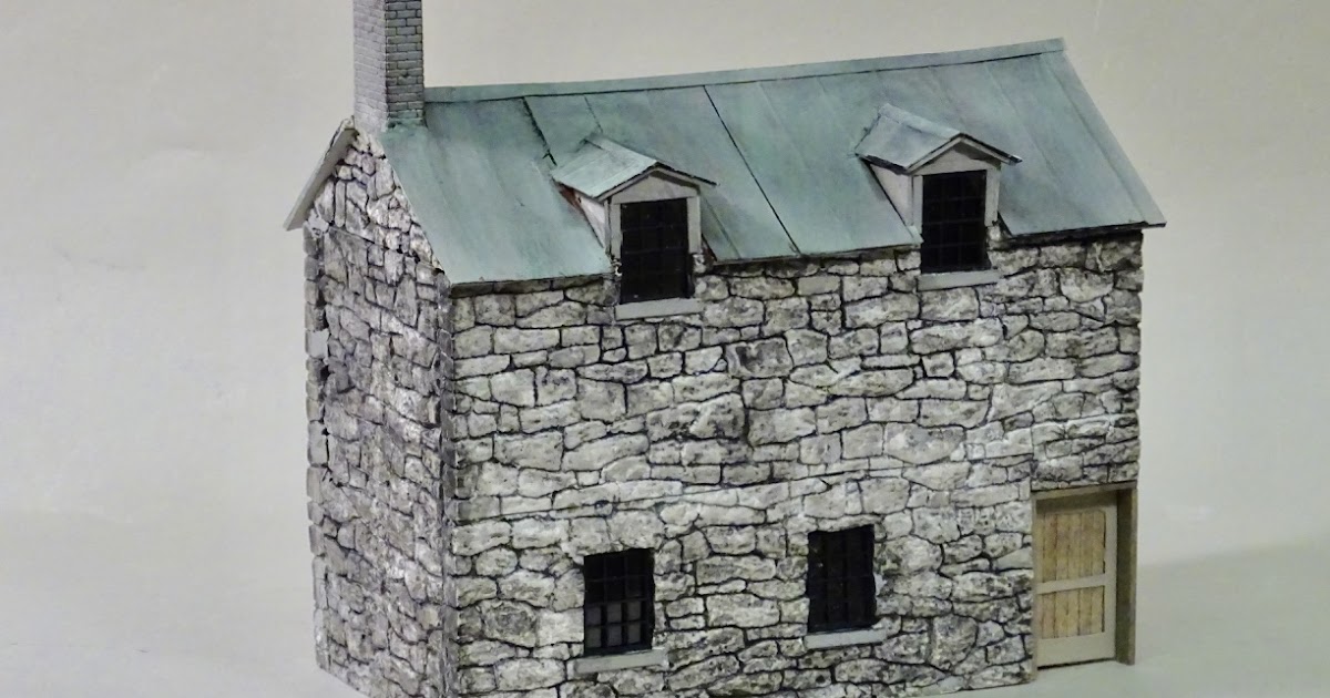 Model Railroad Minutiae: Fishnet shop house