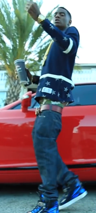 Celeb Saggers: Soulja Boy's Lowest Sag EVER!