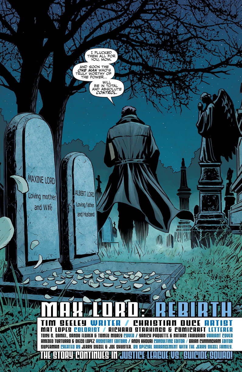 COMIC BOOK FAN AND LOVER: JUSTICE LEAGUE: MAXWELL LORD RENACIMIENTO ...