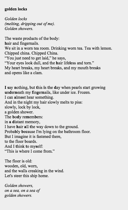 Imaginary Sounds: Imaginary Sounds Feature: Jenny Hval