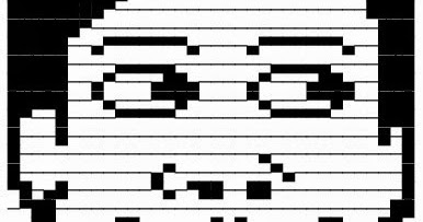 Creepy Tobey Maguire Meme Face ASCII Text Art | Cool ASCII Text Art 4 U