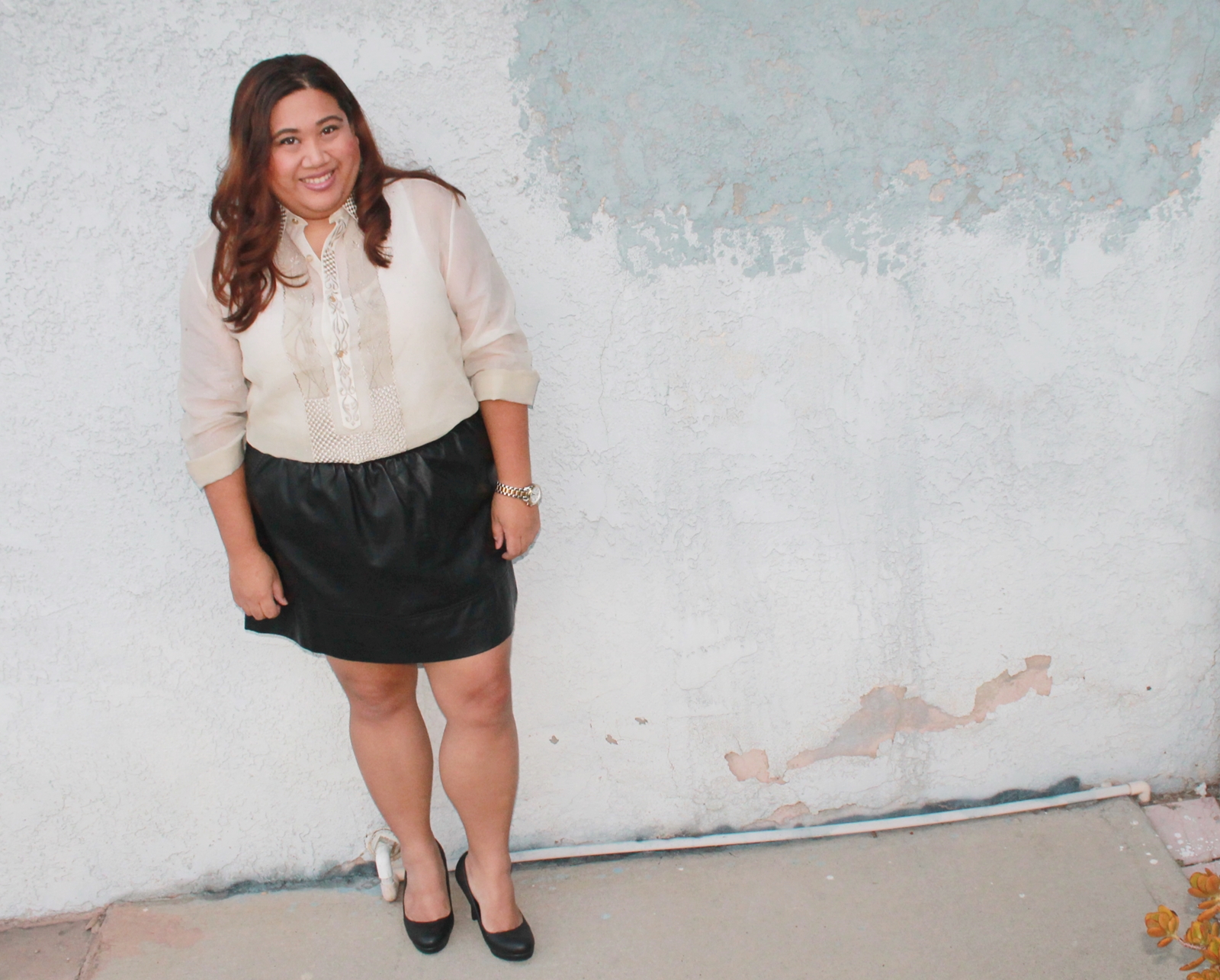 Curvy Mod: Celebrating my Heritage in a Barong Tagalog