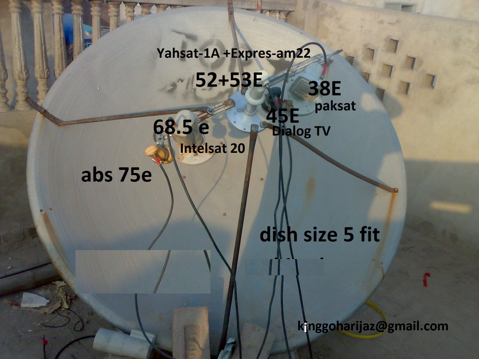 paksat 1r 38E: Paksat 38 per or lnb be set kar saktay hy very easy