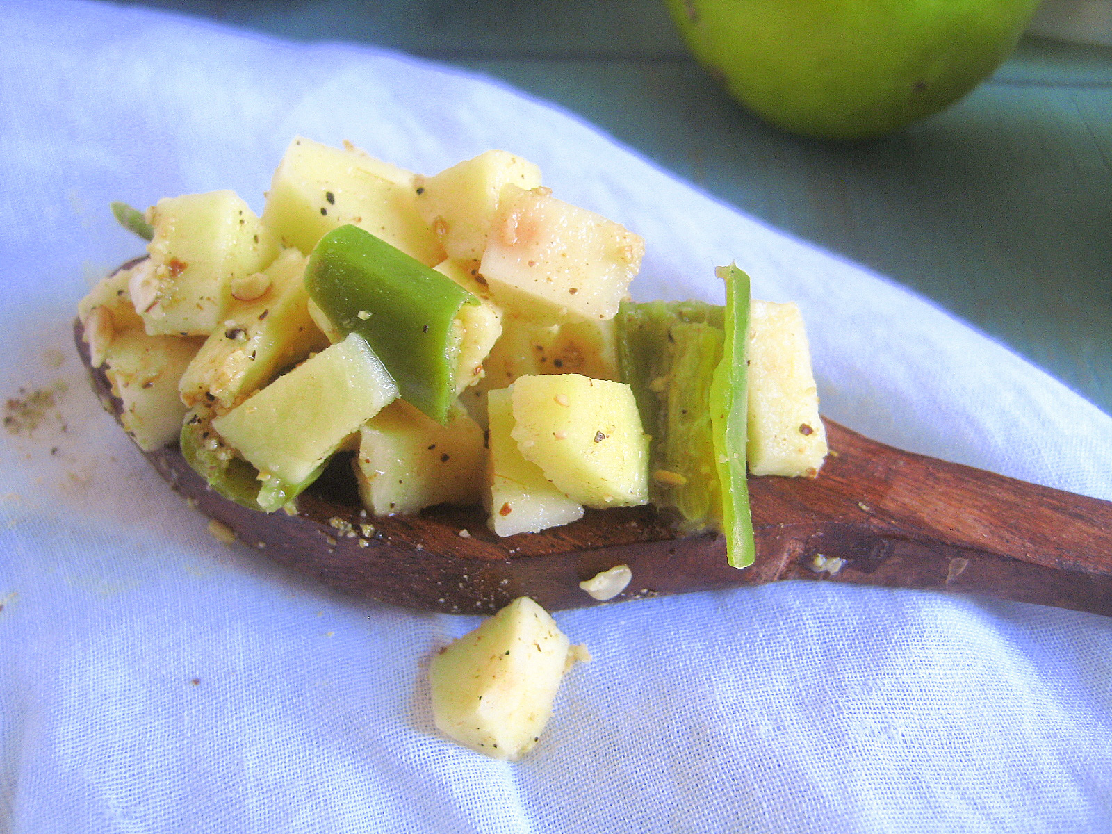madhuri's kitchen: mango ginger pickle / pickled ginger