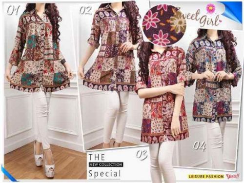 BUSANA BELLVANIA: Batik Motif Keong