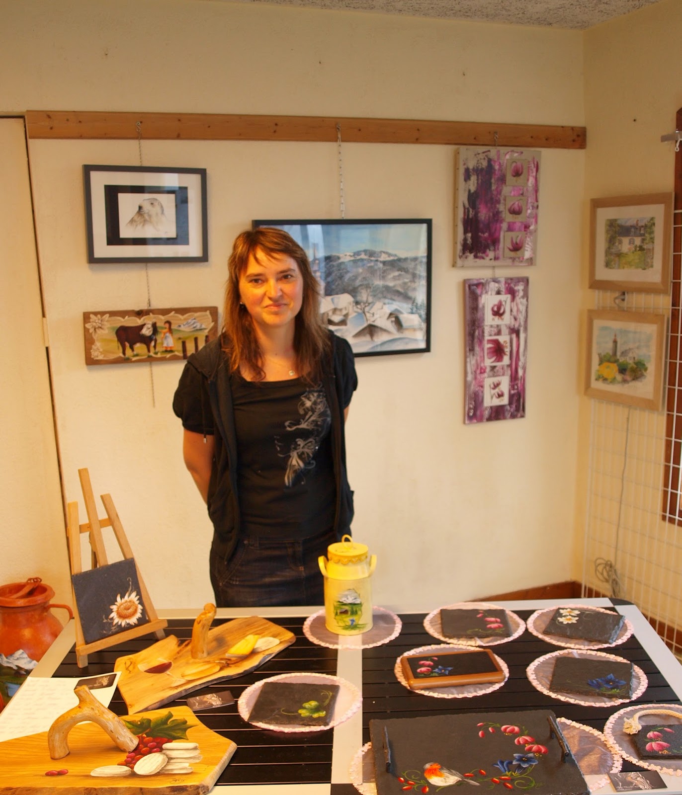 .: Autoportrait chinois de l'artiste. Agnès Chevalier-Gachet.