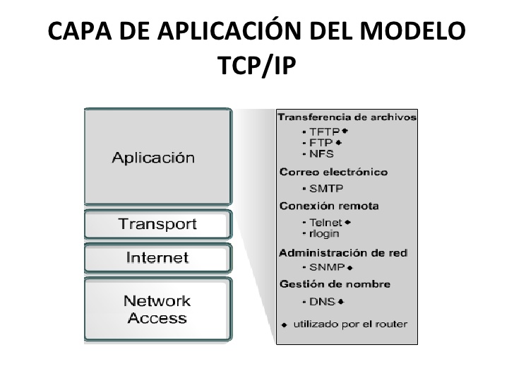 El modelo TCP/IP