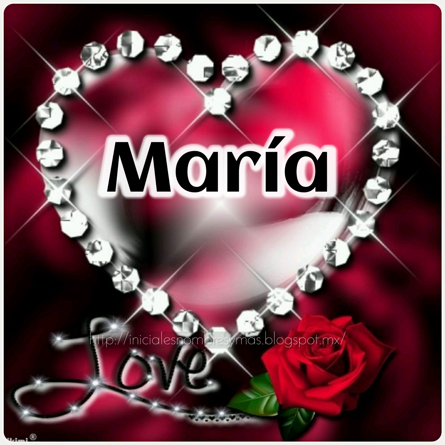 INICIALES Y NOMBRES PARA TI: LINDO CORAZON CON NOMBRES