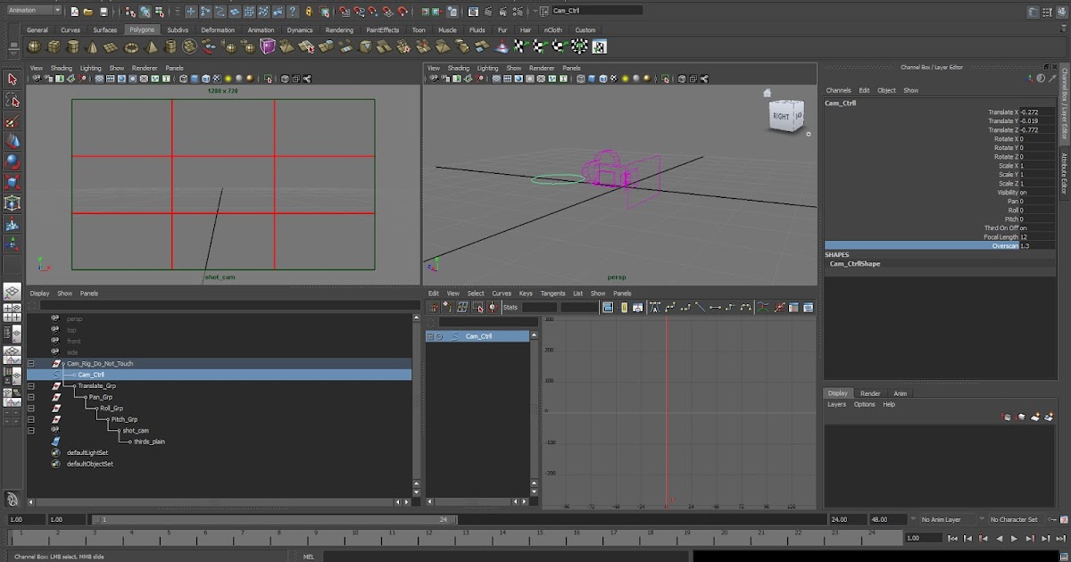 Samantha Niemczyk: Toolkit Maya: Camera Control