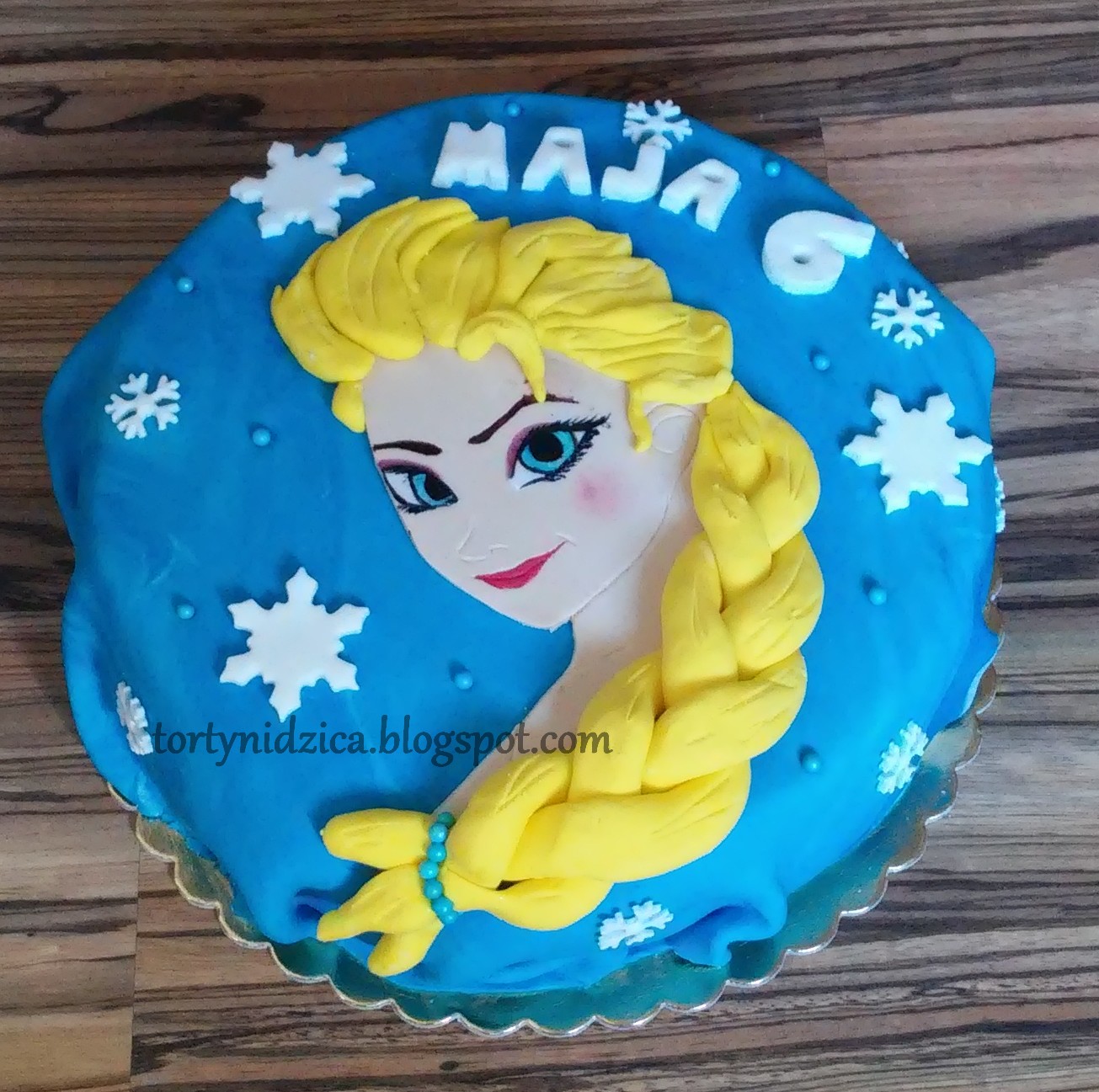 Torty artystyczne- Nidzica, Mława: Tort Elsa.