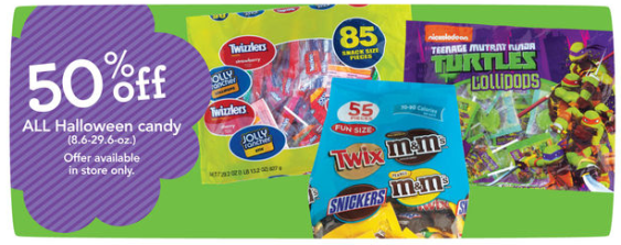 Toys R Us: 50% Off All Halloween Candy
