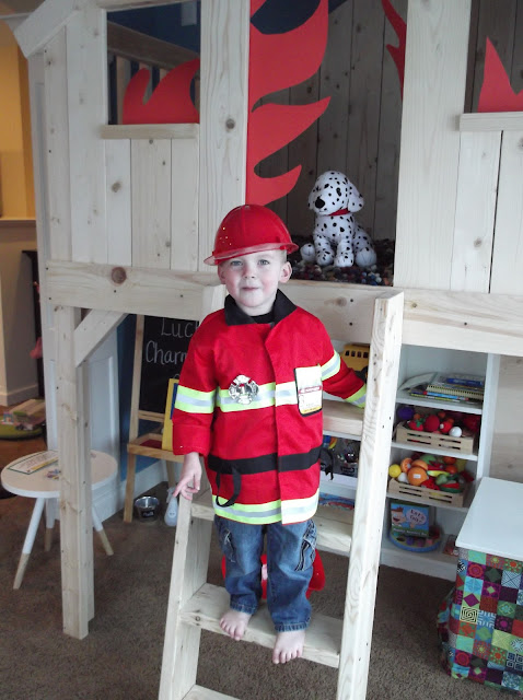 Sunshine on the Inside: February Play House Update: Fire School!