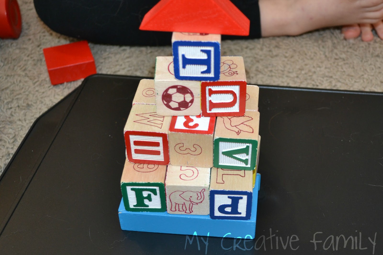 Building Blocks and Math Fun - Creative Family Fun