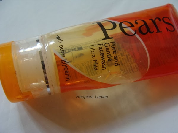 Pears Pure and Gentle Face Wash Review - Happiest Ladies