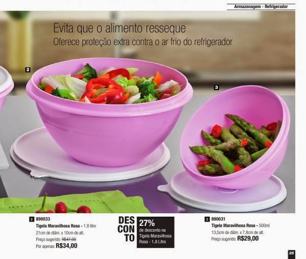 Tupperware: Vitrine 02/2015