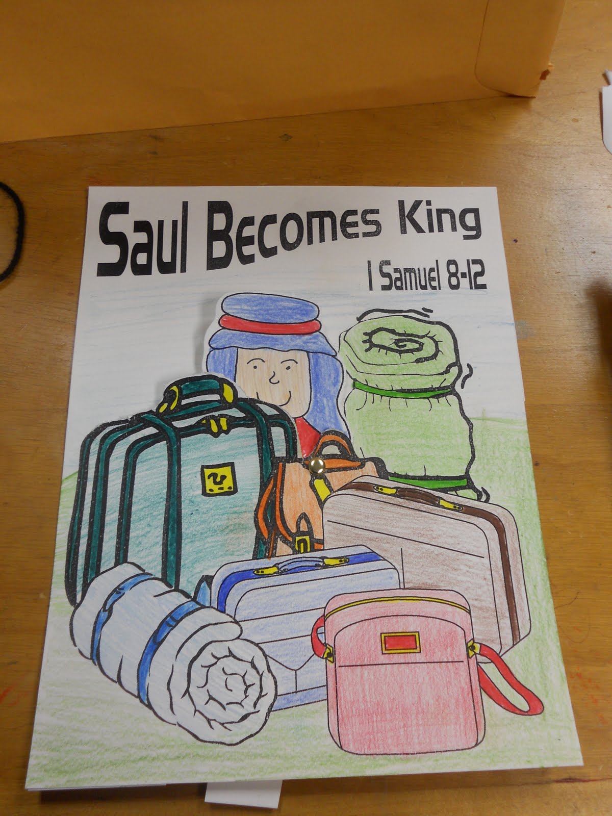 Saul Anointed King of Hebrews by Samuel